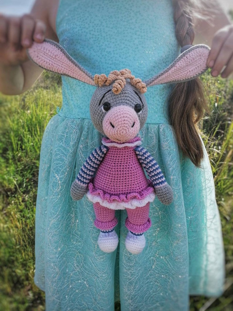 PDF Donkey Crochet Pattern Crochet Donkey Donkey Pattern - Etsy
