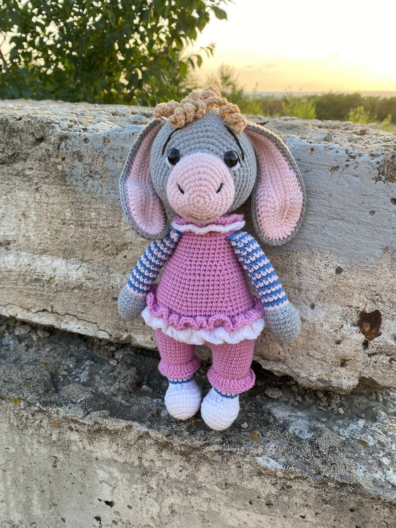 PDF Donkey Crochet Pattern Crochet Donkey Donkey Pattern - Etsy