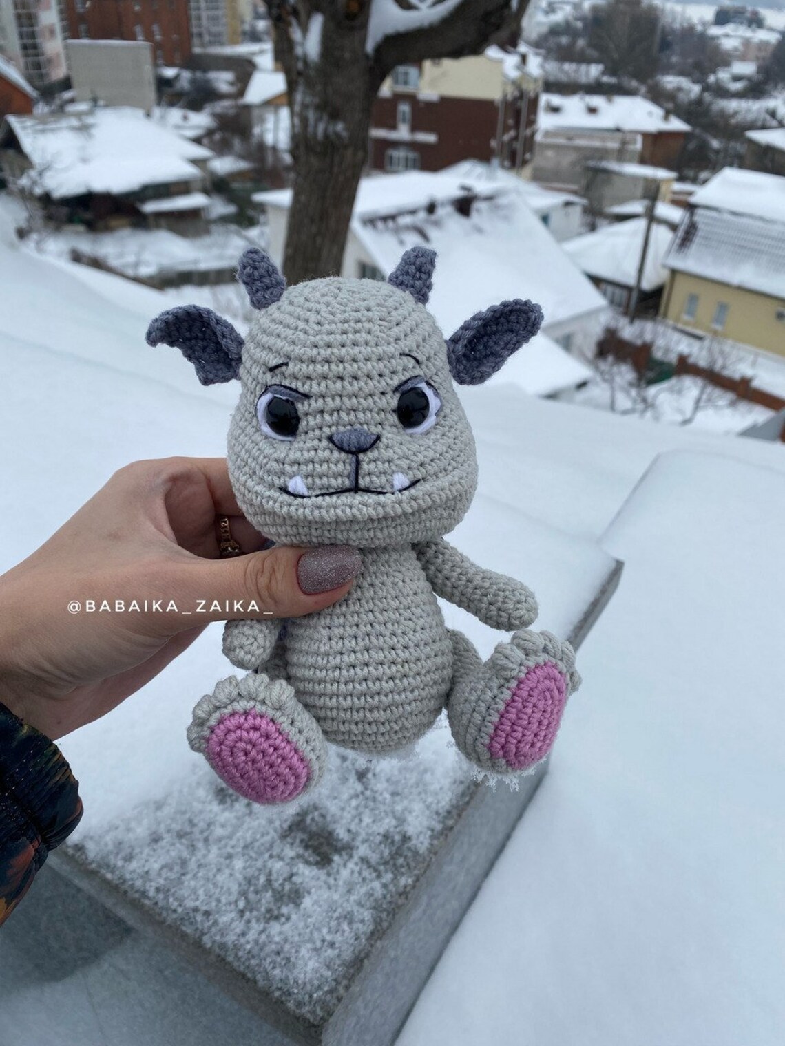 PDF Crochet Gargoyle Pattern Amigurumi Gargoyle Crochet - Etsy