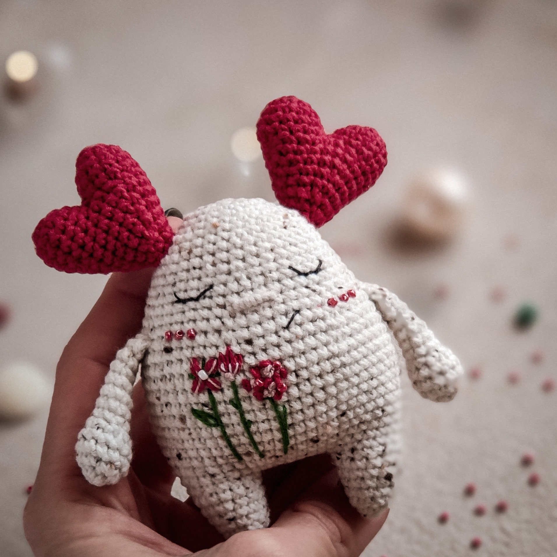 CROCHET PATTERN Doll Valentine / Amigurumi Valentine Pattern / - Etsy