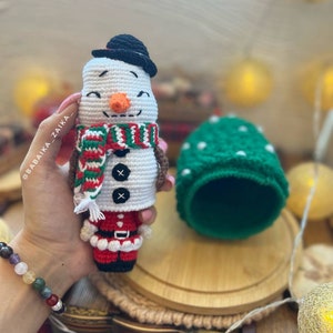 PDF Christmas SET: Santa Claus Snowman Christmas Tree Christmas ...