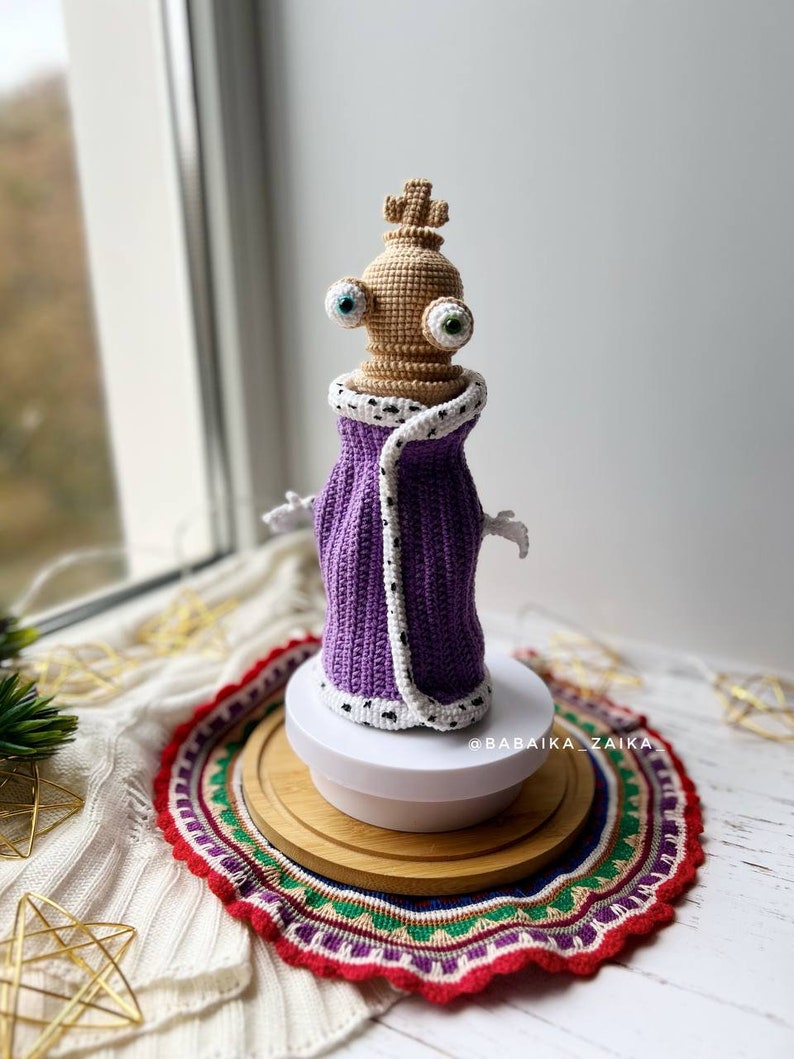 PDF Crochet Kinger Pattern, Amazing Digital Circus Amigurumi Pattern ...