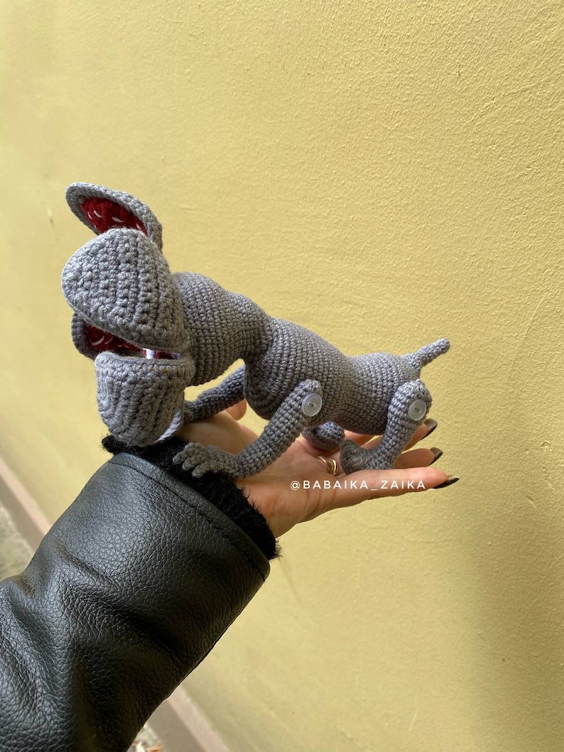 PDF Crochet Demodog Pattern, Amigurumi Demogorgon, Crochet Halloween ...
