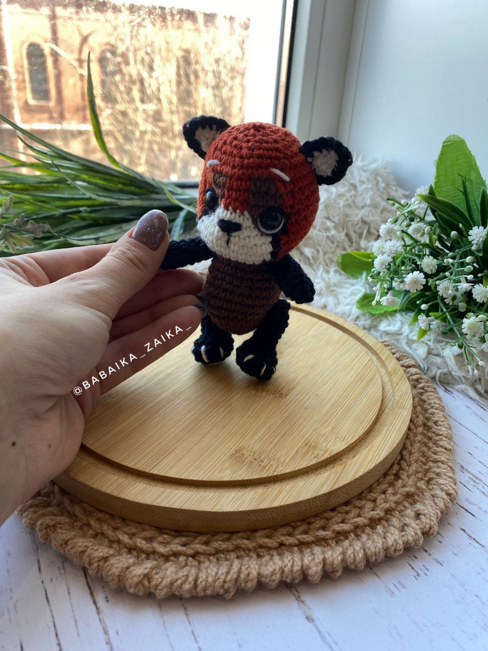 PDF Red Panda Panda Crochet Pattern Amigurumi Panda - Etsy