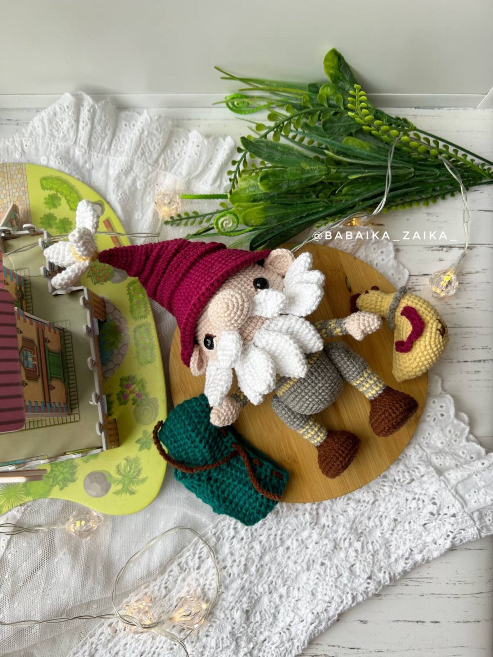 PDF Crochet Pattern Easter Cute Gnome and Chicken, Easter Ornaments ...
