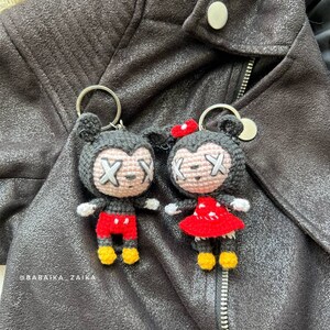 PDF Crochet SET Goth Mickey Mouse & Minnie Mouse Pattern Amigurumi ...