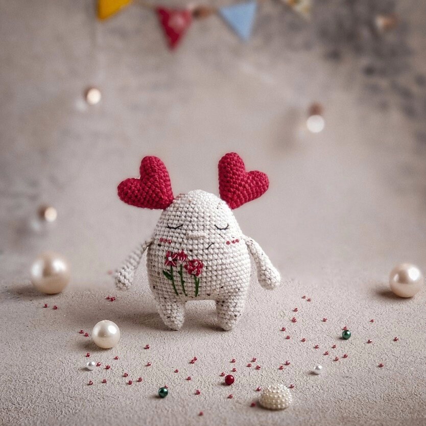 CROCHET PATTERN Doll Valentine / Amigurumi Valentine Pattern / - Etsy