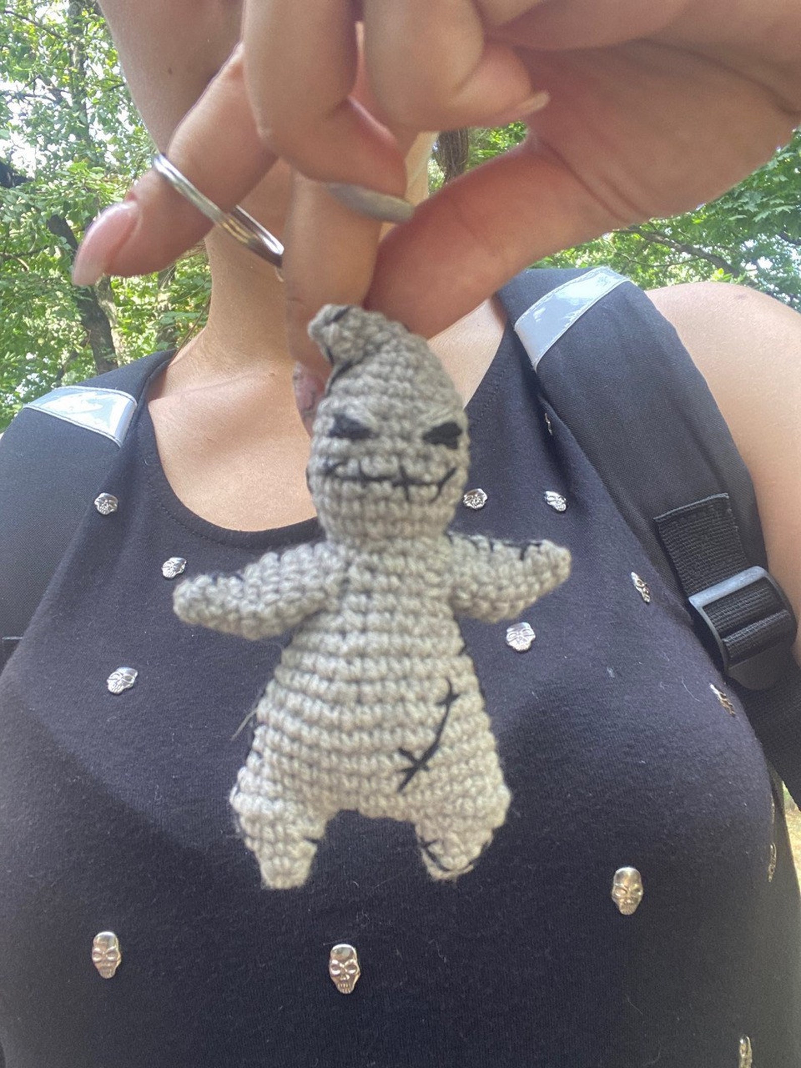 PDF Crochet Small Oogie Boogie Keychain Amigurumi Pattern - Etsy