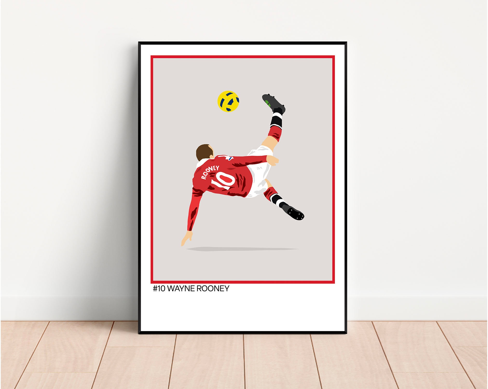 Wayne Rooney Bicycle Kick Poster