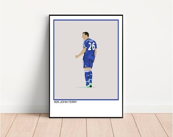 John Terry Print - Etsy UK