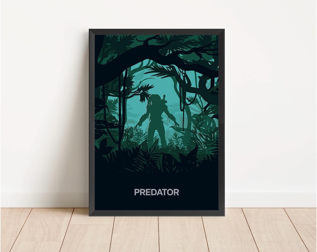 Predator Movie Poster: Film Art Print, Action Movie Decor - Etsy