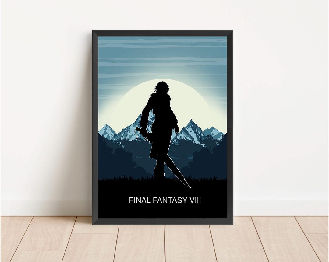 Final Fantasy VIII Poster: Gamer Art Print - Etsy UK