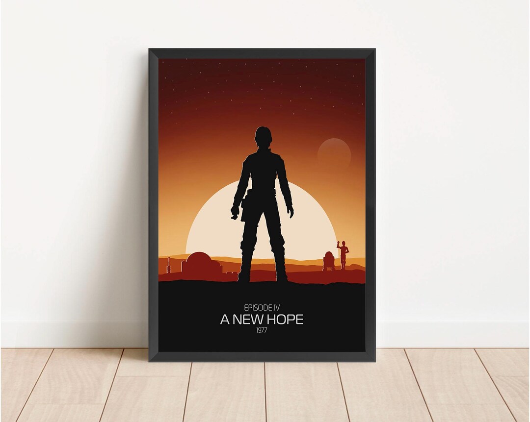 Star Wars: A New Hope | Movie Film Poster | Sci-fi | George Lucas ...