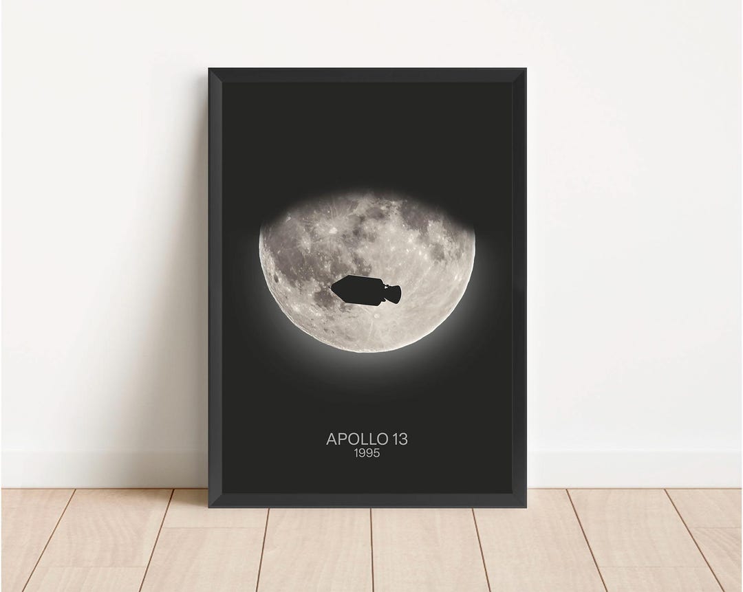 Apollo 13 Movie Poster: Minimalist Film Art Print - Etsy