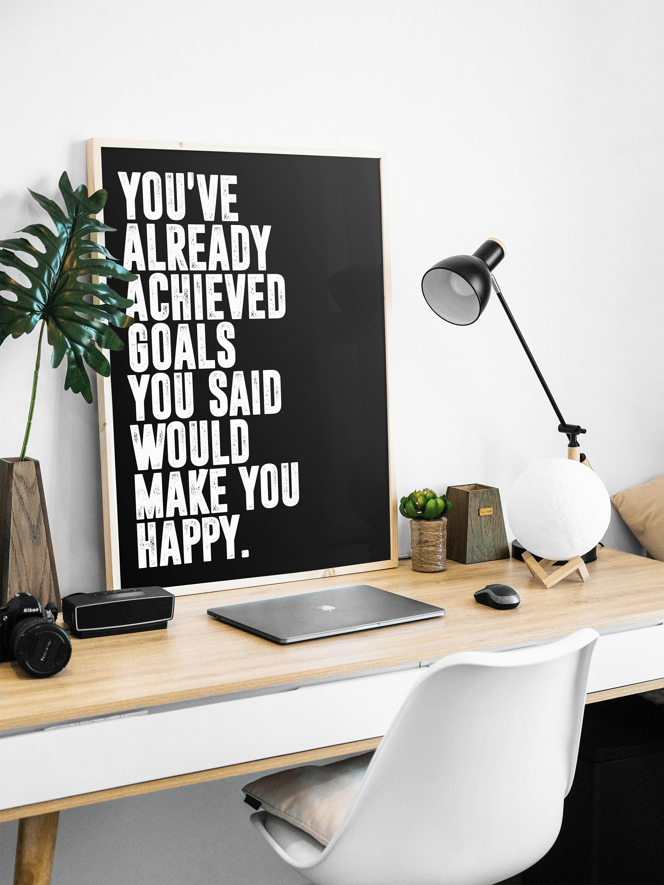 Alex Hormozi Vous avez déjà atteint vos objectifs Citation Poster ...