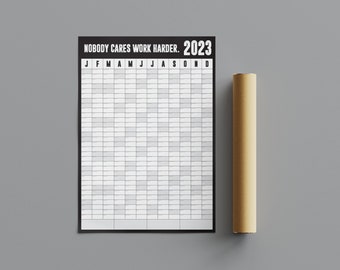 Jocko Willink Nobody Cares Work Harder Motivational Poster - Etsy UK