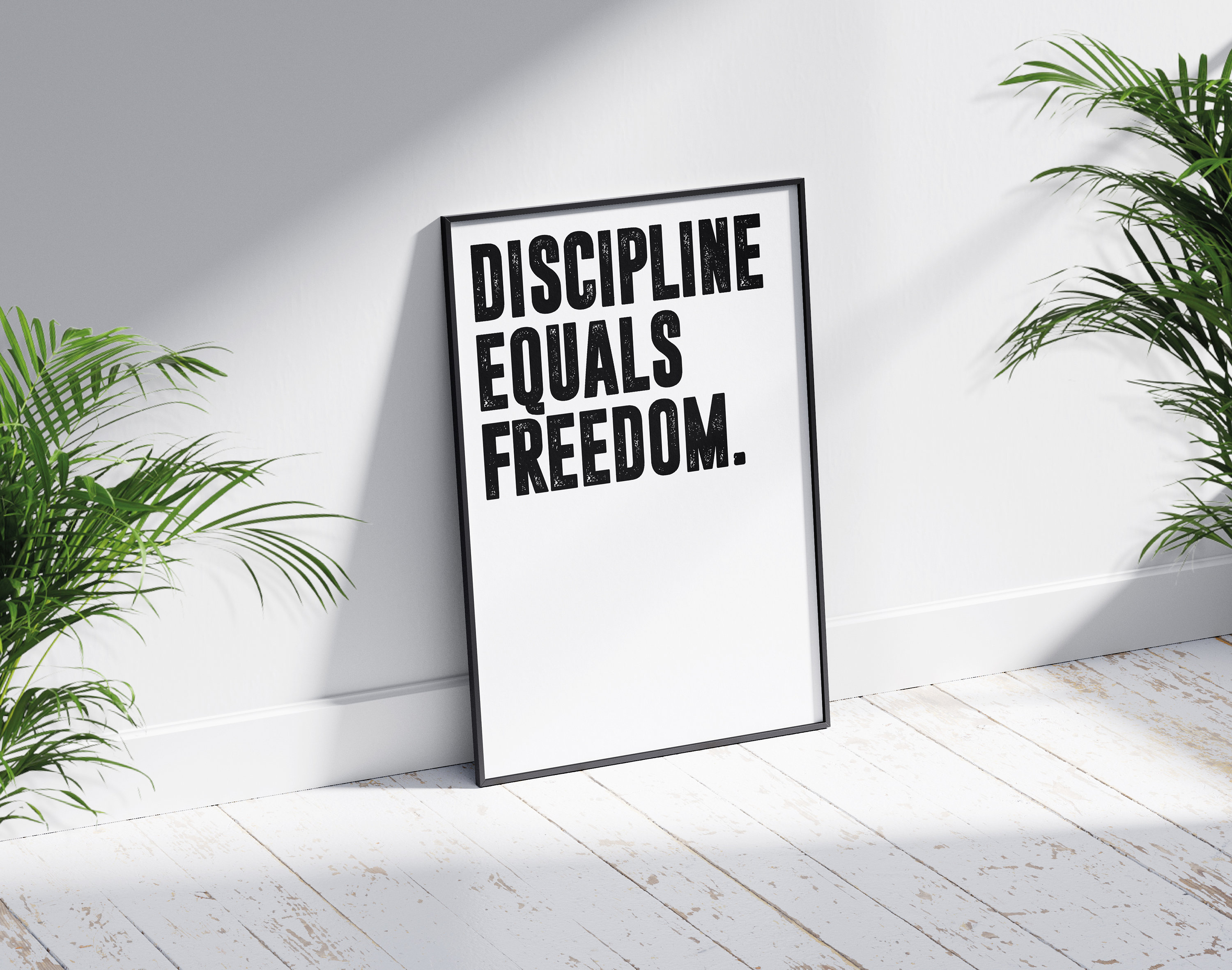 Jocko Willink Discipline Equals Freedom Motivational Poster - Etsy