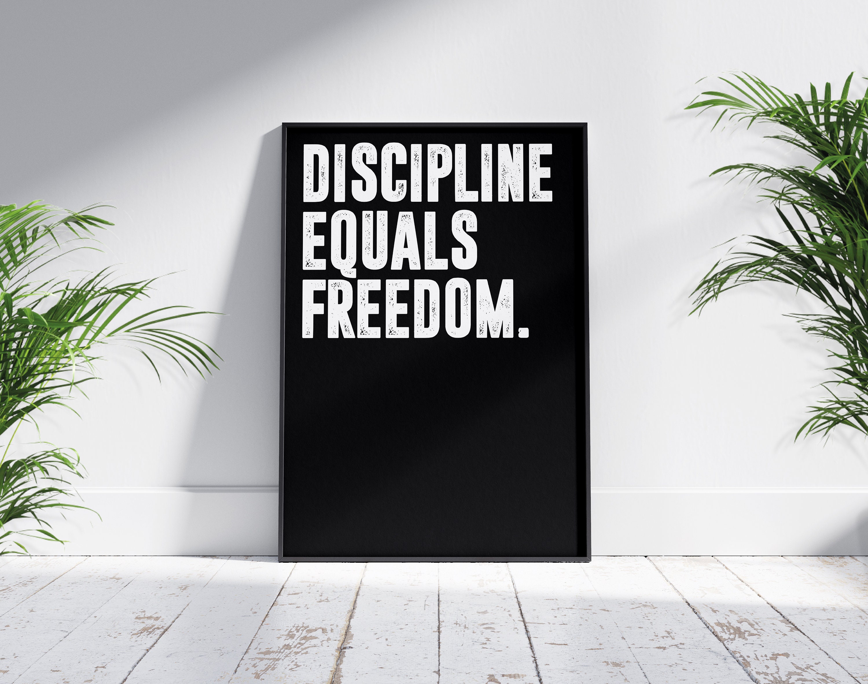 Jocko Willink Discipline Equals Freedom Motivational Poster - Etsy