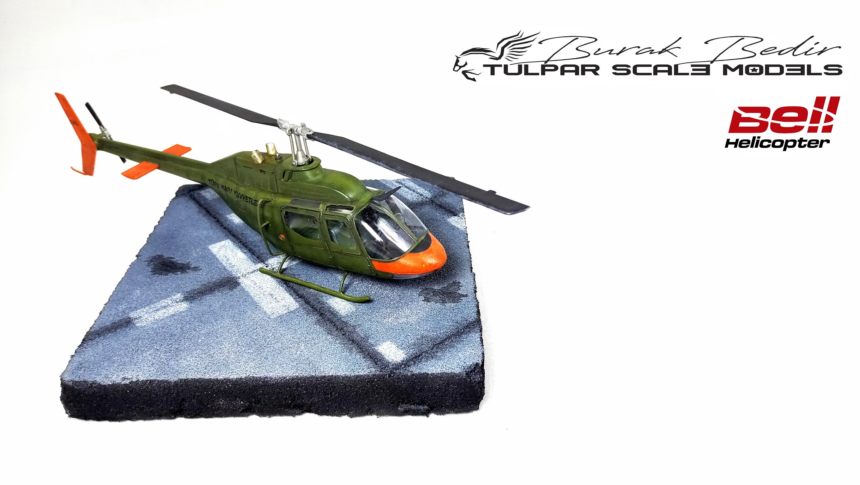 Scale Model Bell Rc Helicopter