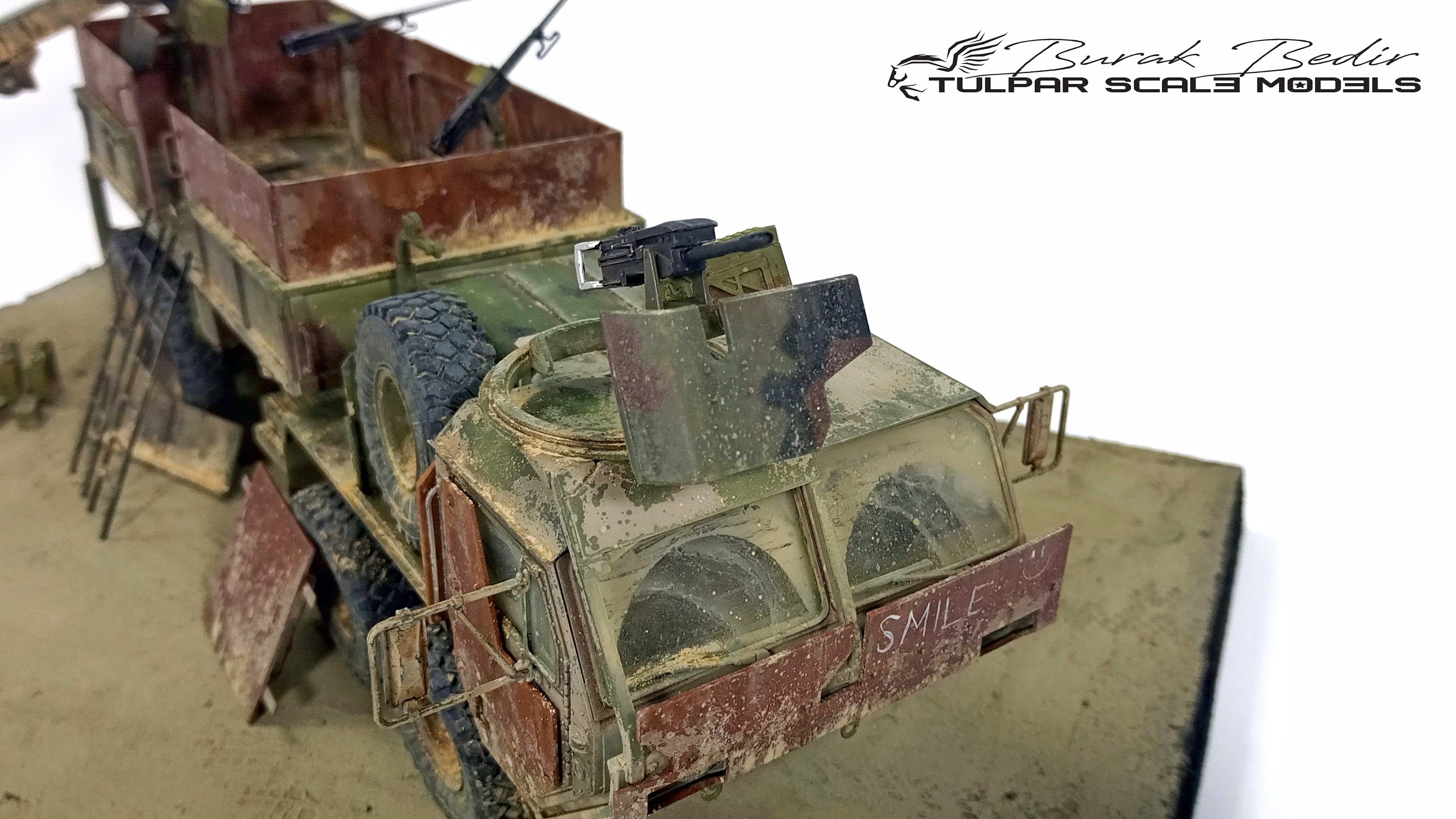 Military Gun Truck HEMTT Pro Built Scale AFV Model 1/35 Iraq - Etsy ...