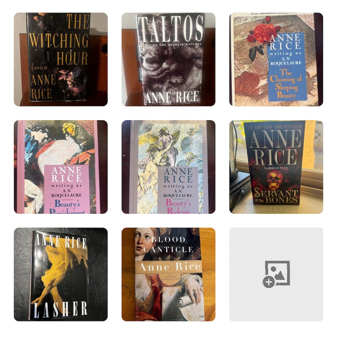Anne Rice Vintage Books CHOOSE ONE First Editions - Etsy