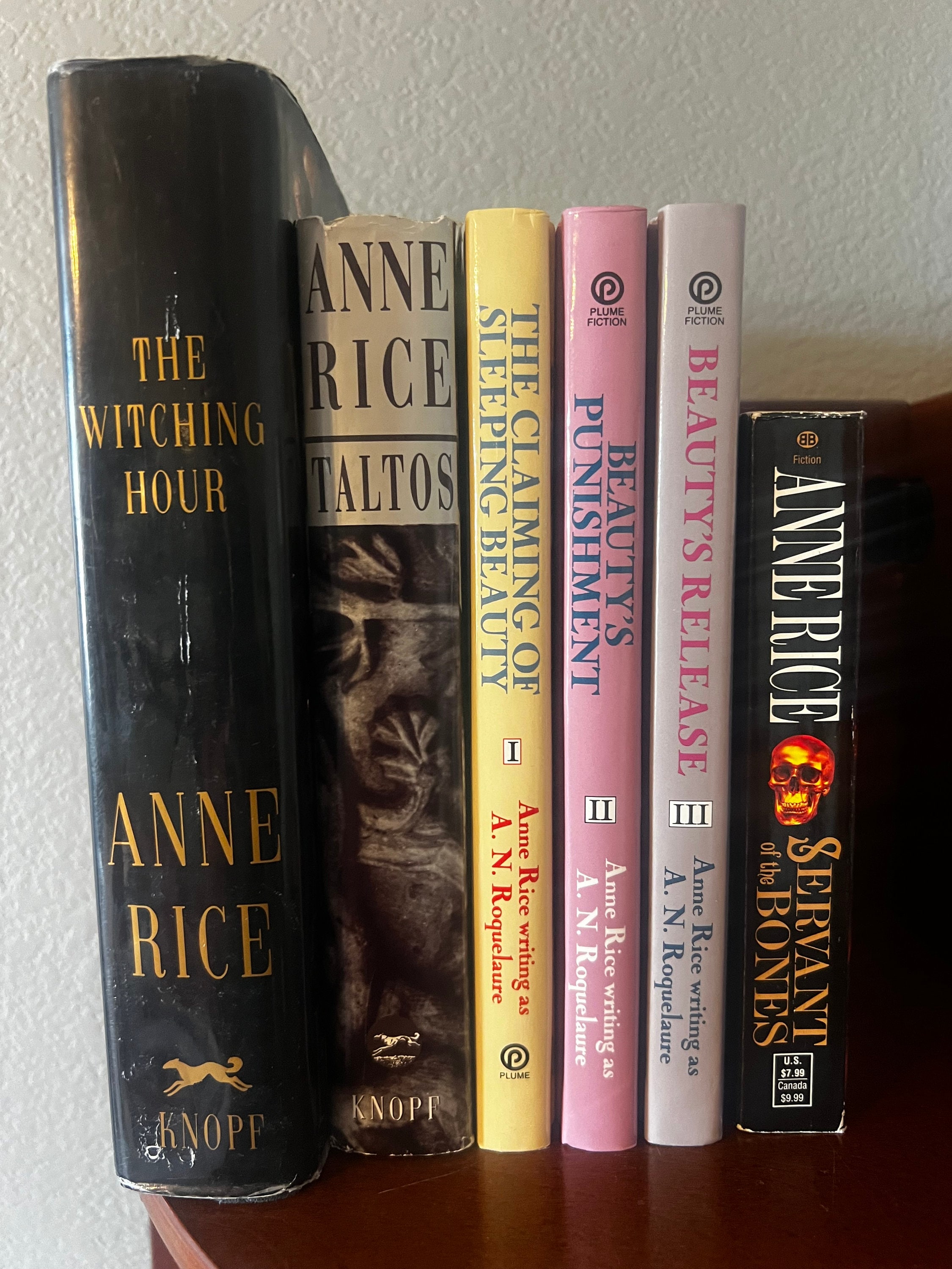 Anne Rice Vintage Books CHOOSE ONE First Editions - Etsy