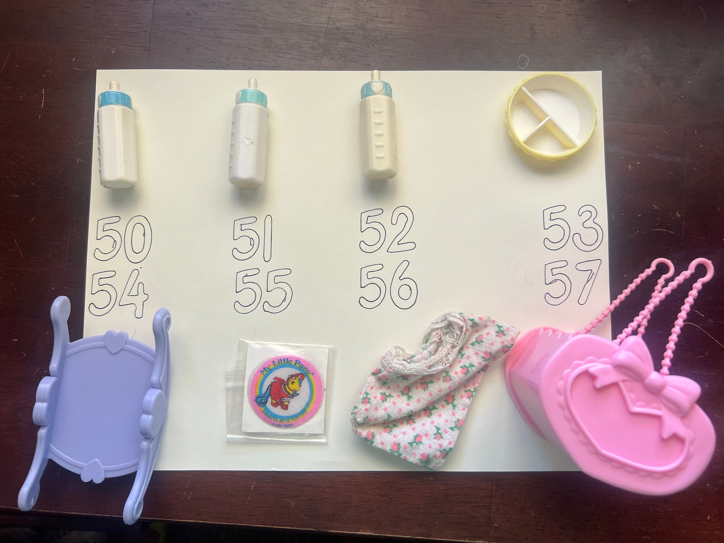 My Little Pony G1 Accessories - Etsy