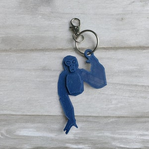Gorilla Tag Keychain, Gorilla Tag Virtual Realty Character, 3D Printed ...