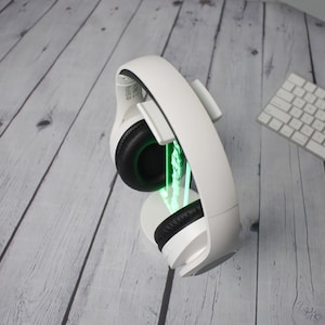 Personalized Headphone Stand, Custom Gamertag Light Sign Headset Holder ...