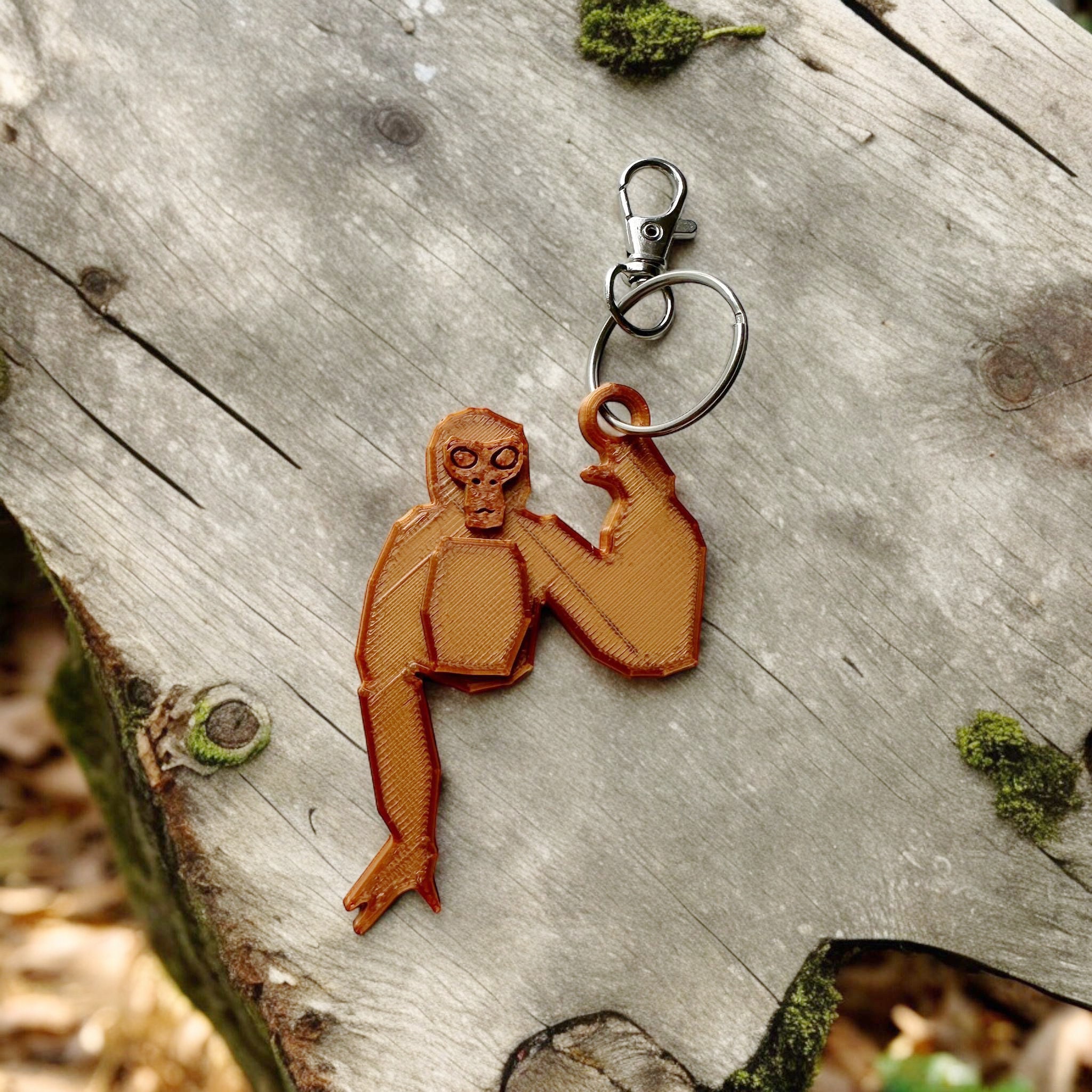 Gorilla Tag Keychain, Gorilla Tag Virtual Realty Character, 3D Printed ...