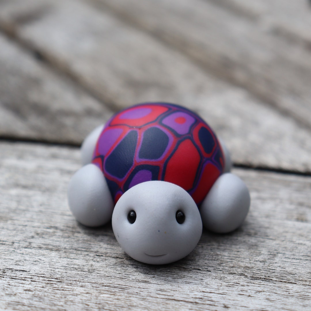 Handmade Fidget Turtle Fidget/ornament/fidget Spinner: Purple, Pink ...