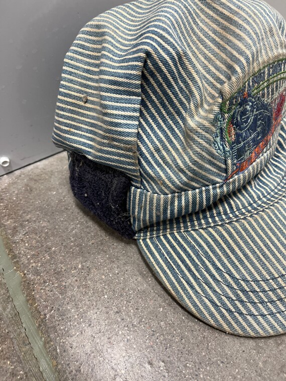 Vintage Grand Canyon Railway Logo Cap Snapback Hat Bl… - Gem