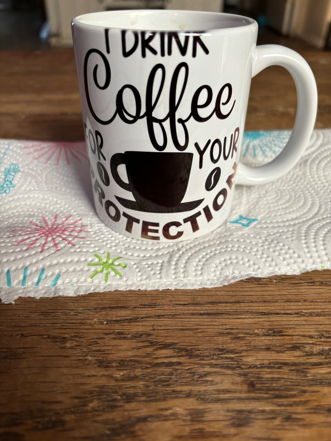 Fun Coffee Cup - Etsy