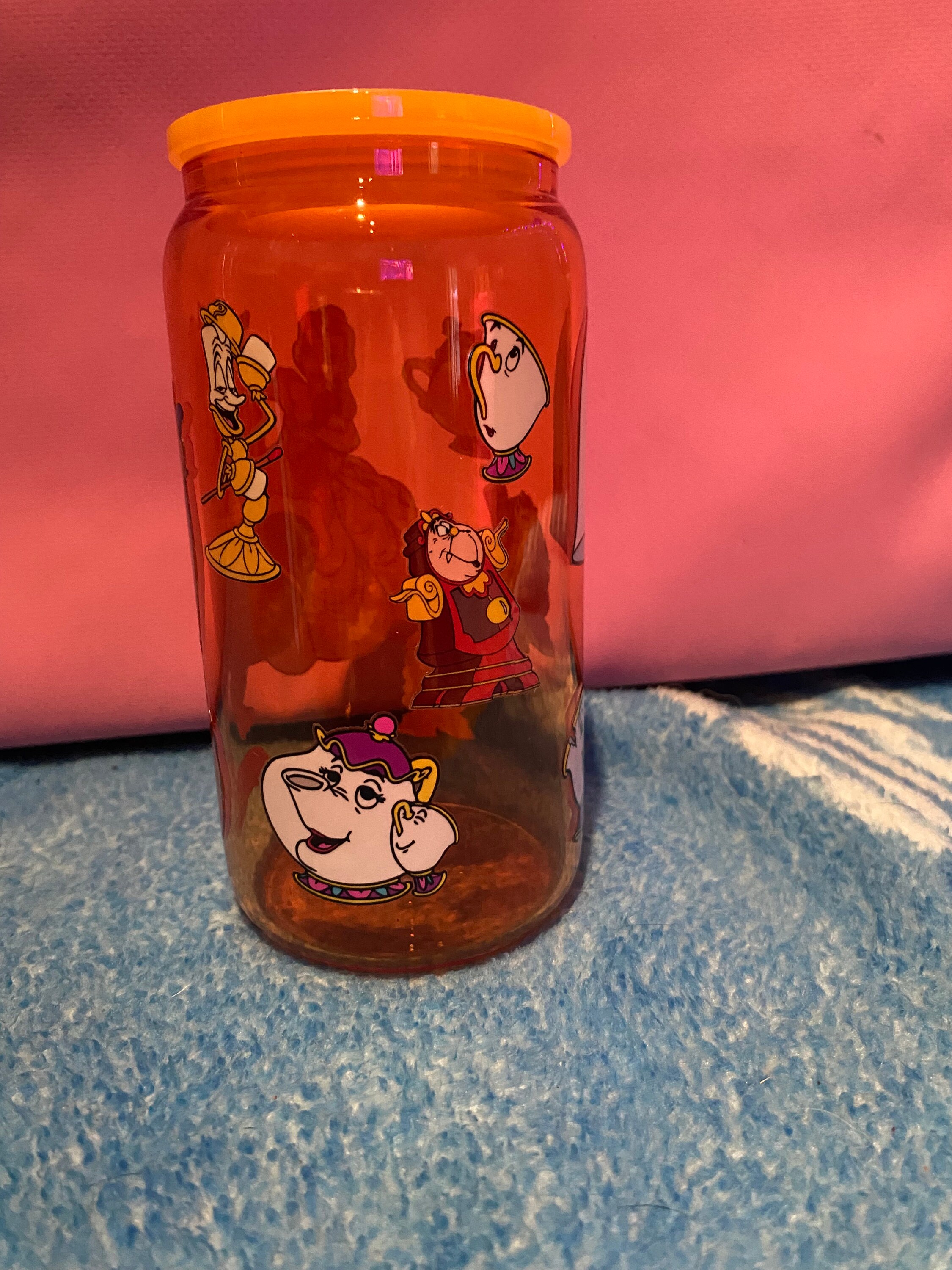Beauty and the Beast Cup - Etsy