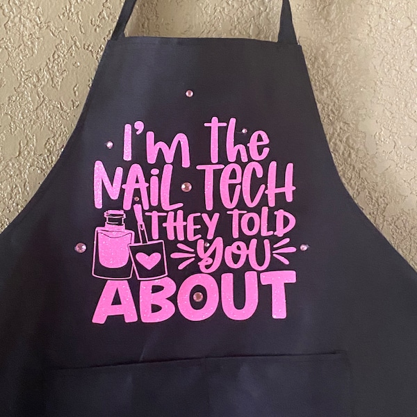 Nail Tech Apron - Etsy