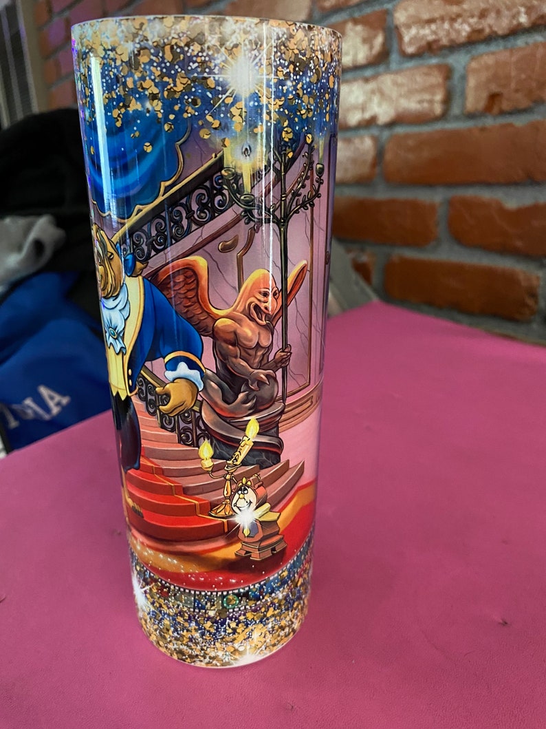 Beauty and the Beast Cup - Etsy