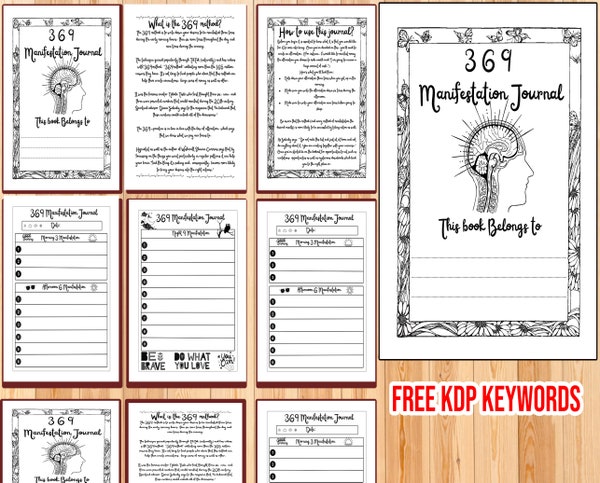 369 Manifestation Printable Journal, 369 Method, Manifest Journal ...