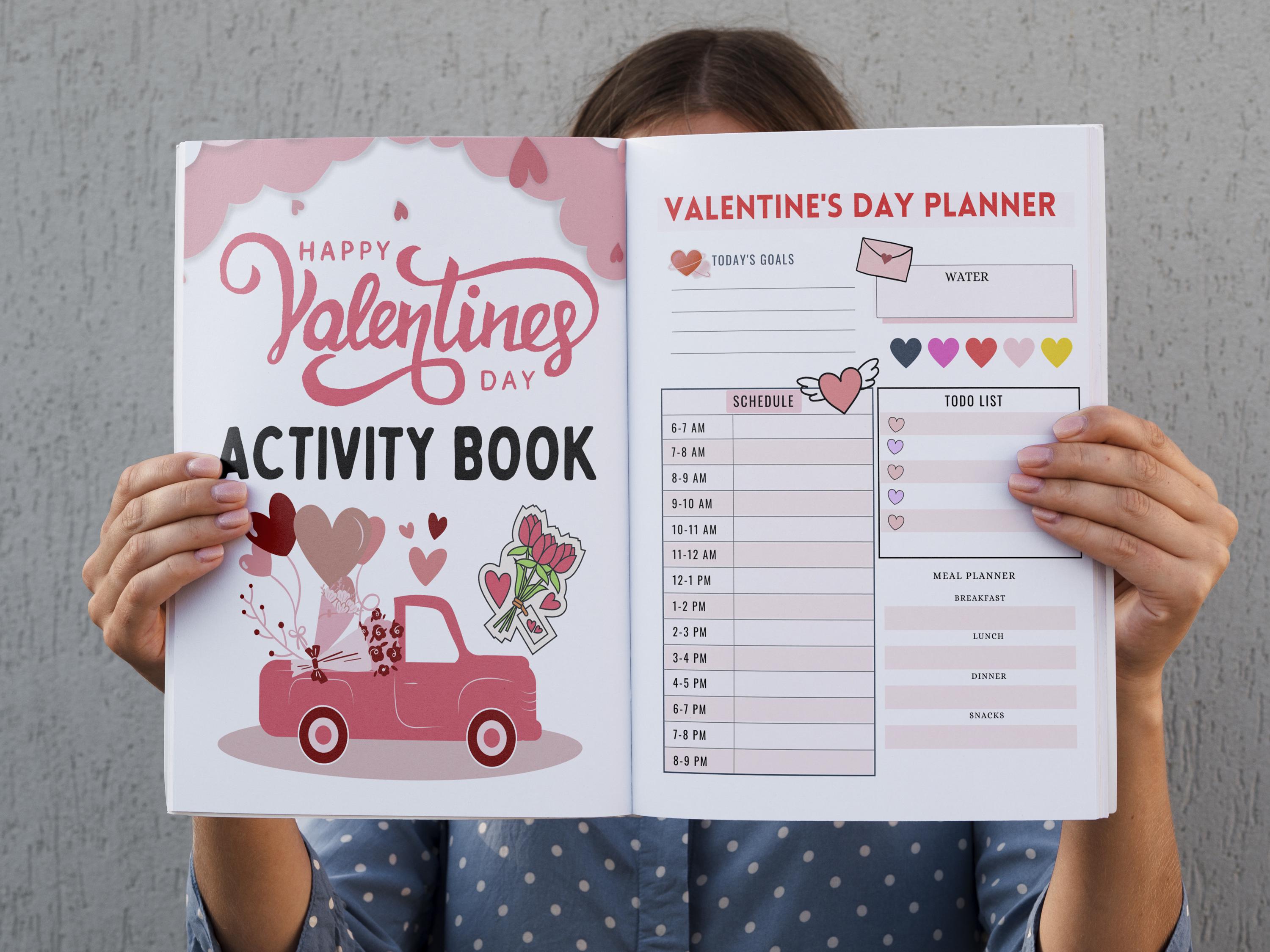 Valentine's Day Couple's Activity Book - Etsy