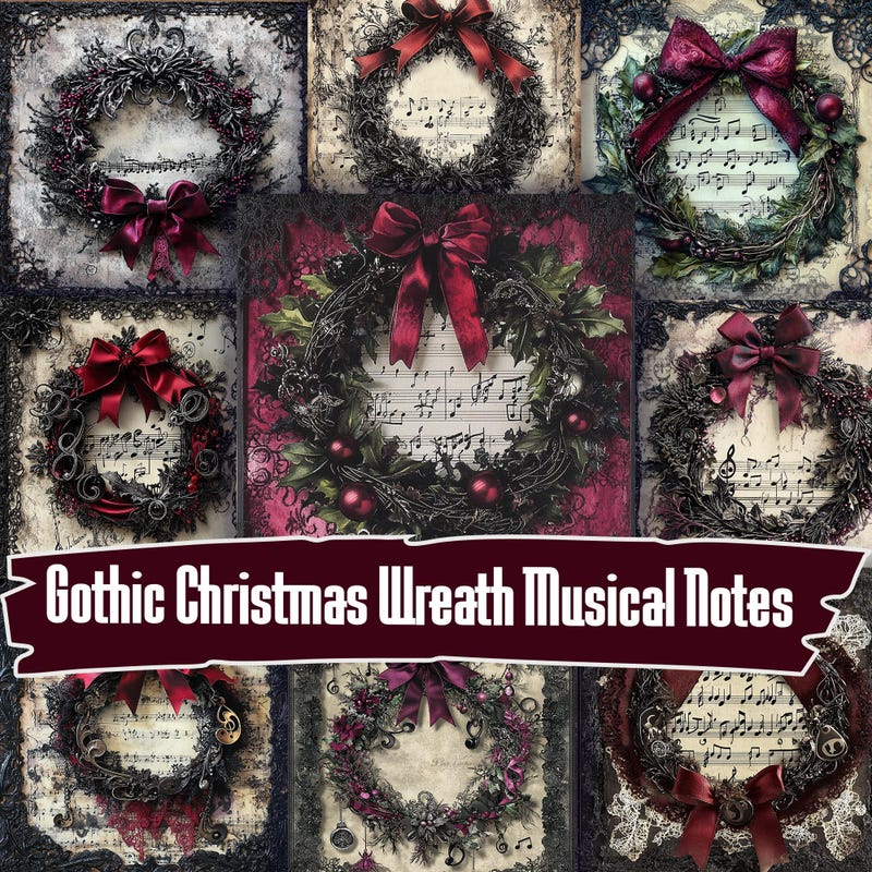 Musical Notes Wreath - Etsy