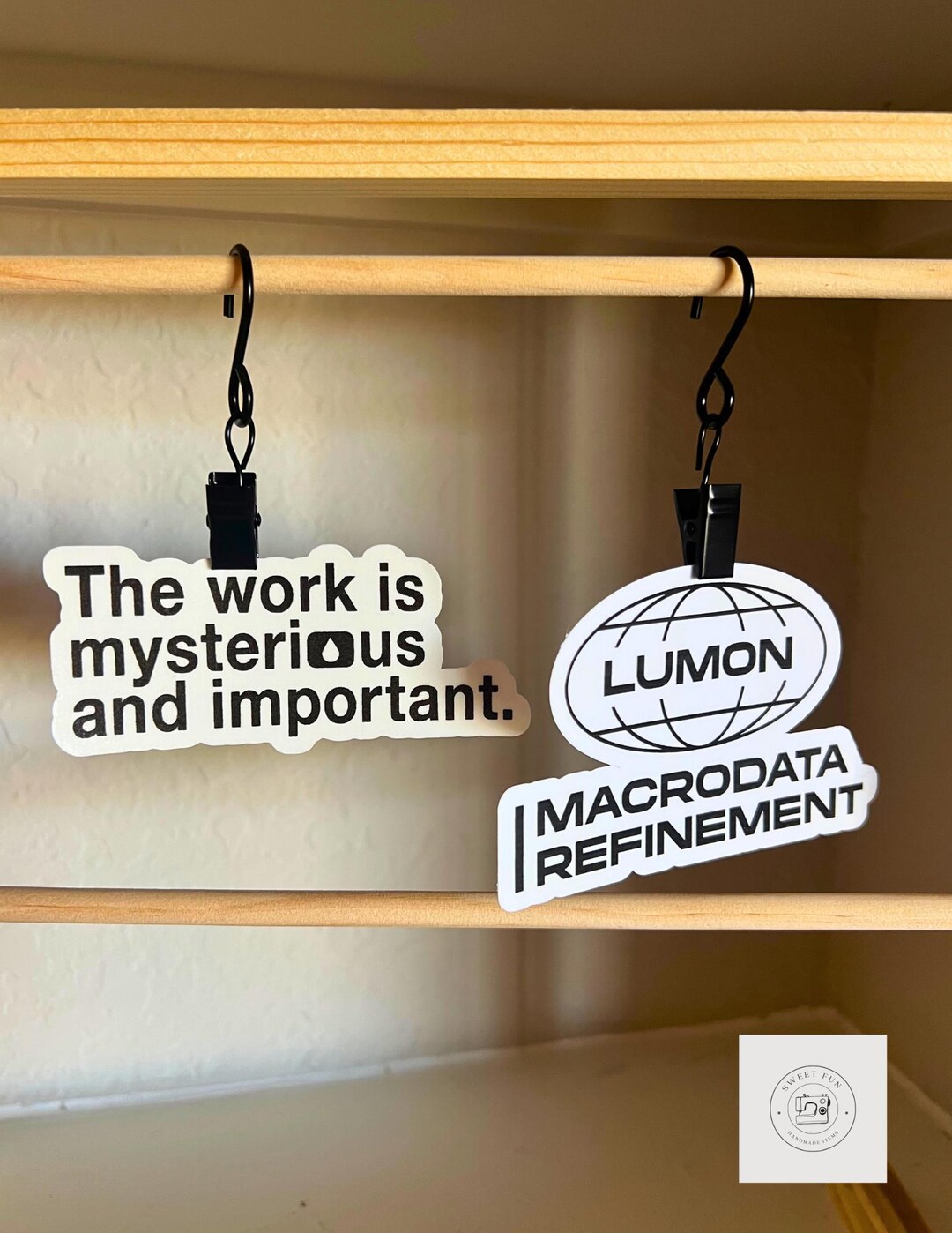 Severance Sticker: the Work is Mysterious and Important | Waterproof ...