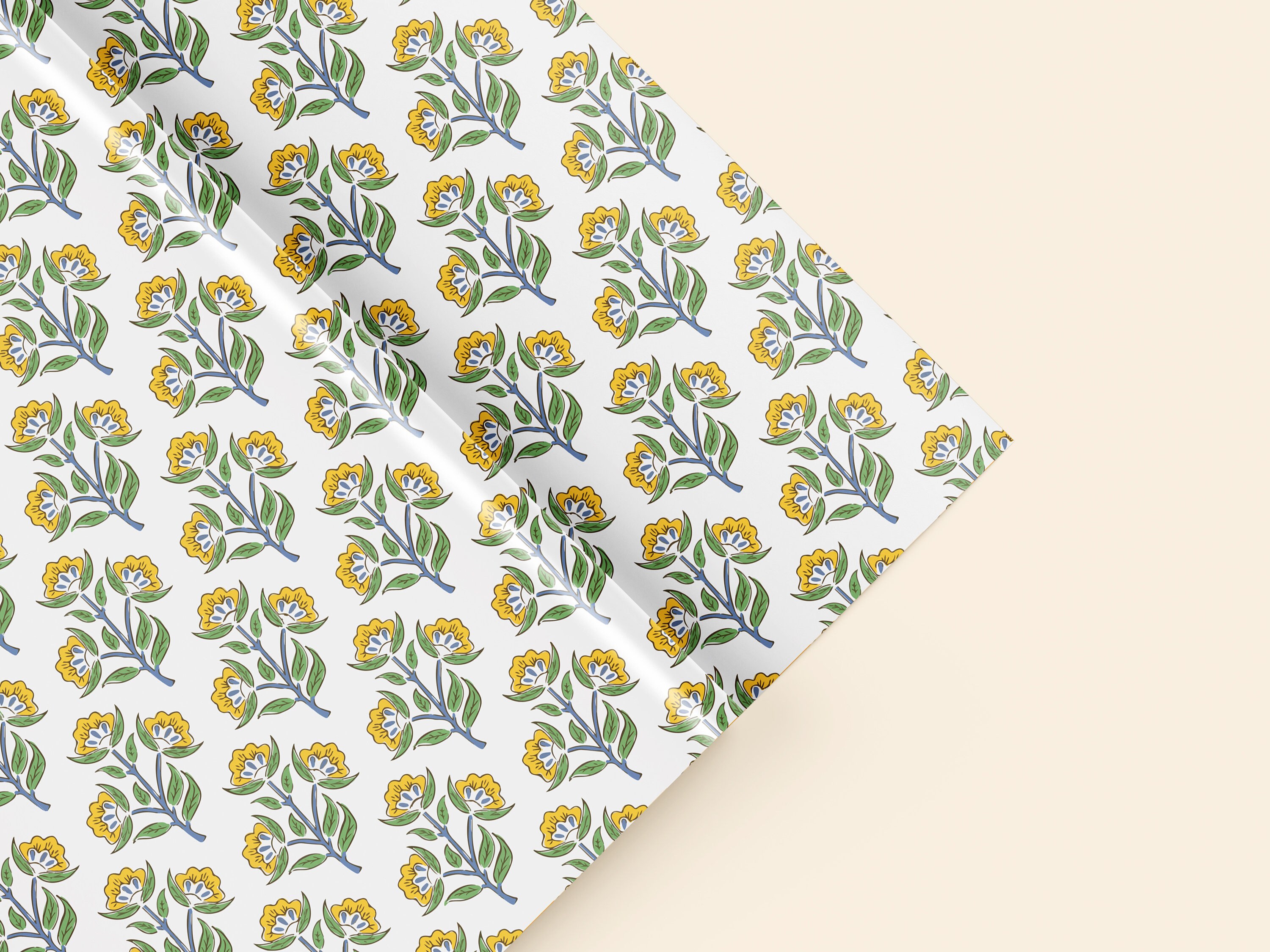 Indian Print Digital Paper Seamless Pattern Digital - Etsy