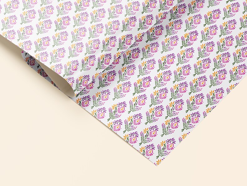 Indian Print Digital Paper Seamless Pattern Digital - Etsy