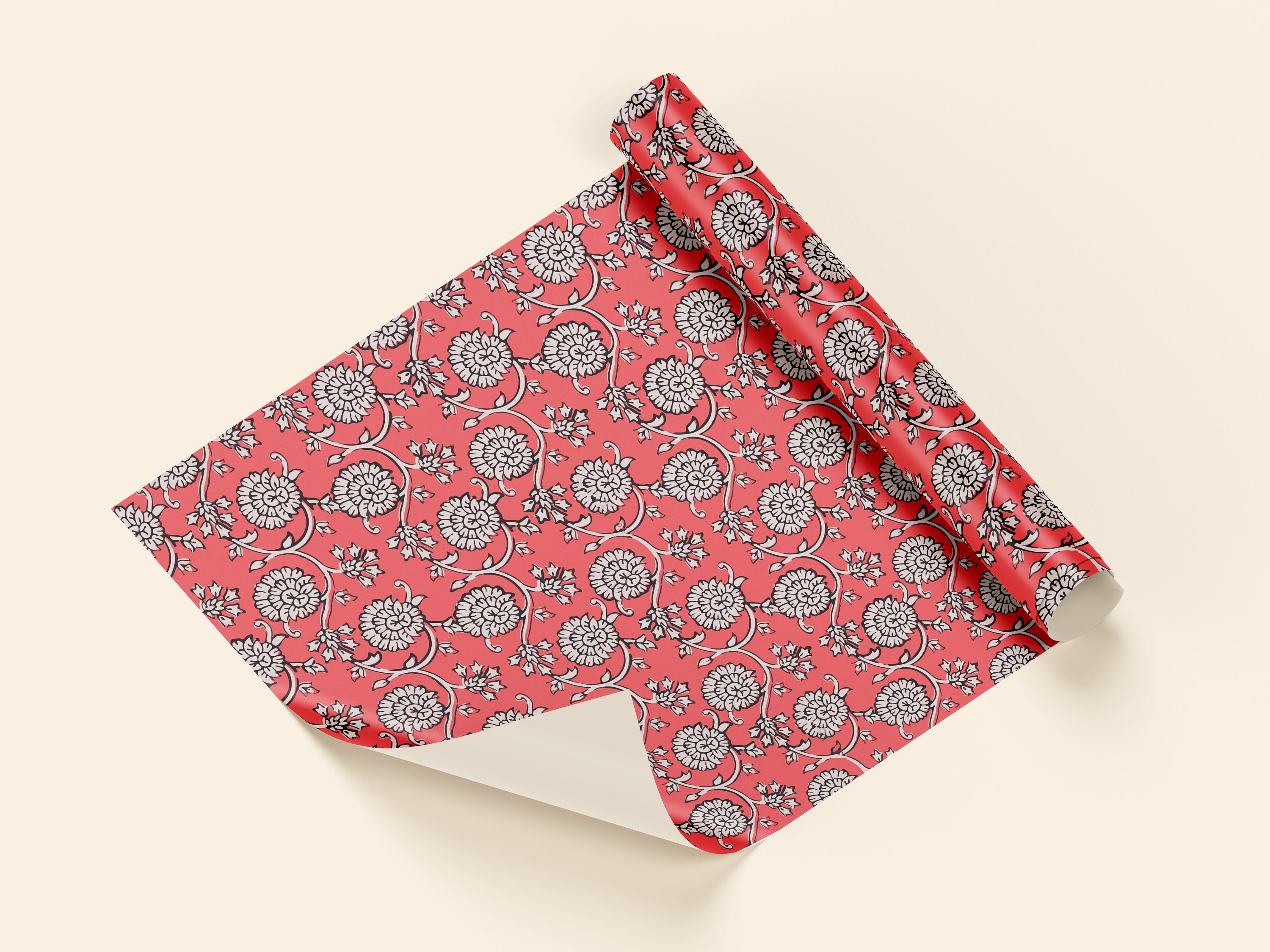 Indian Print Digital Paper Seamless Pattern Digital - Etsy