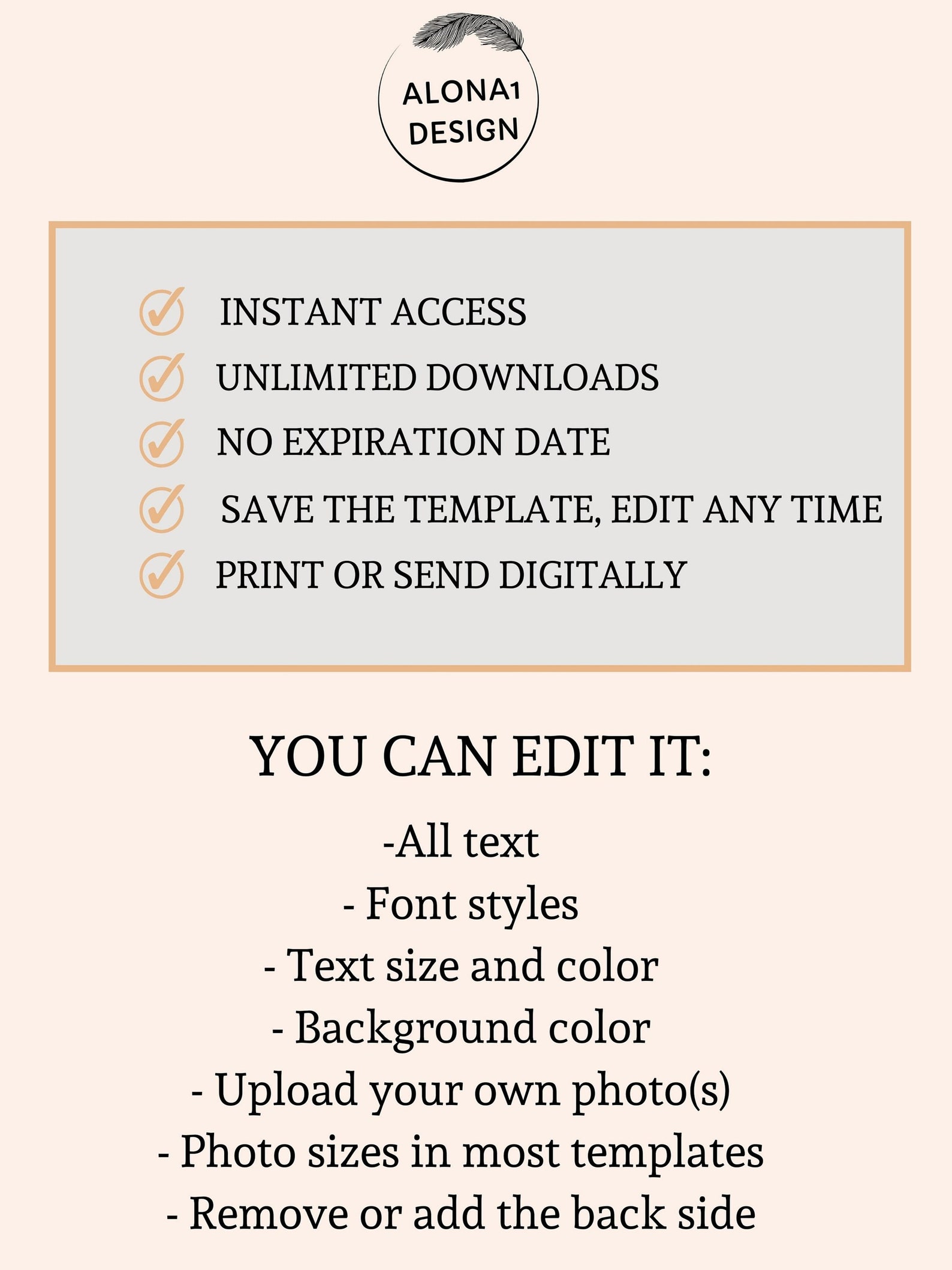 Photo Arch Calendar Proposal Card Template Canva Will You Be - Etsy