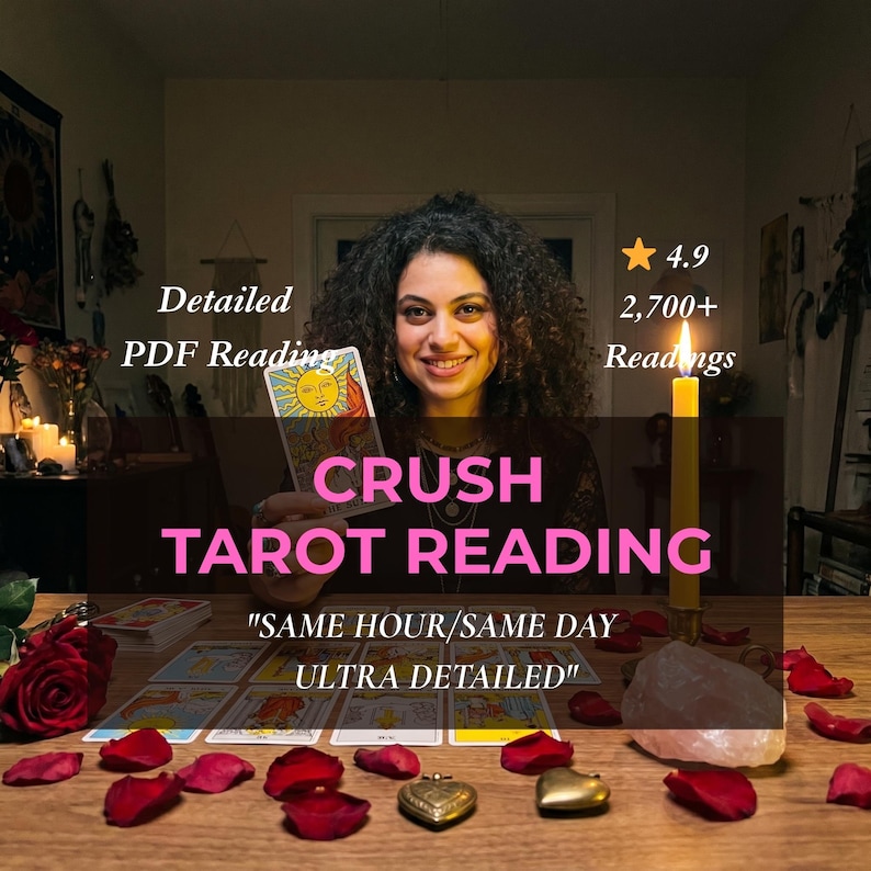 Crush Tarot Reading | Does My Crush Like Me Back | Their Hidden ...