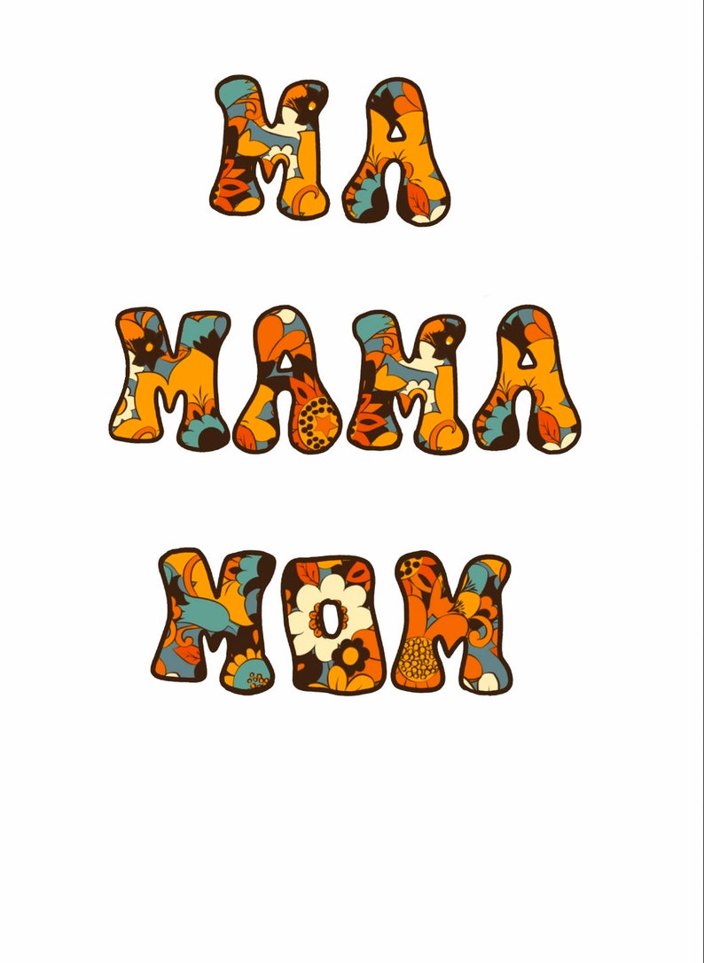 Ma Mama Mom Png, Mama SVG, Mama Png, Mom Svg, Mama T Shirt Design, Mom ...
