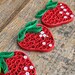 Strawberries, Quilled Strawberries, Quilled Embellishments, Paper ...