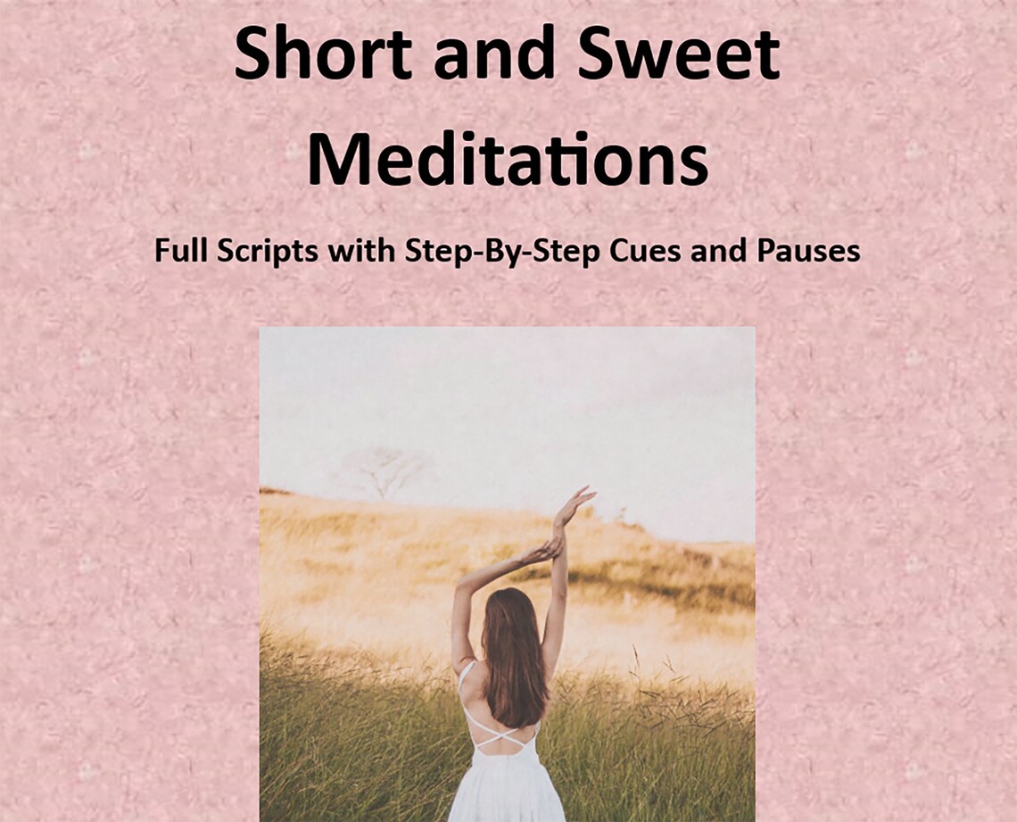 Short & Sweet Meditation Scripts L Done for You Yoga Class Plans L PDF ...