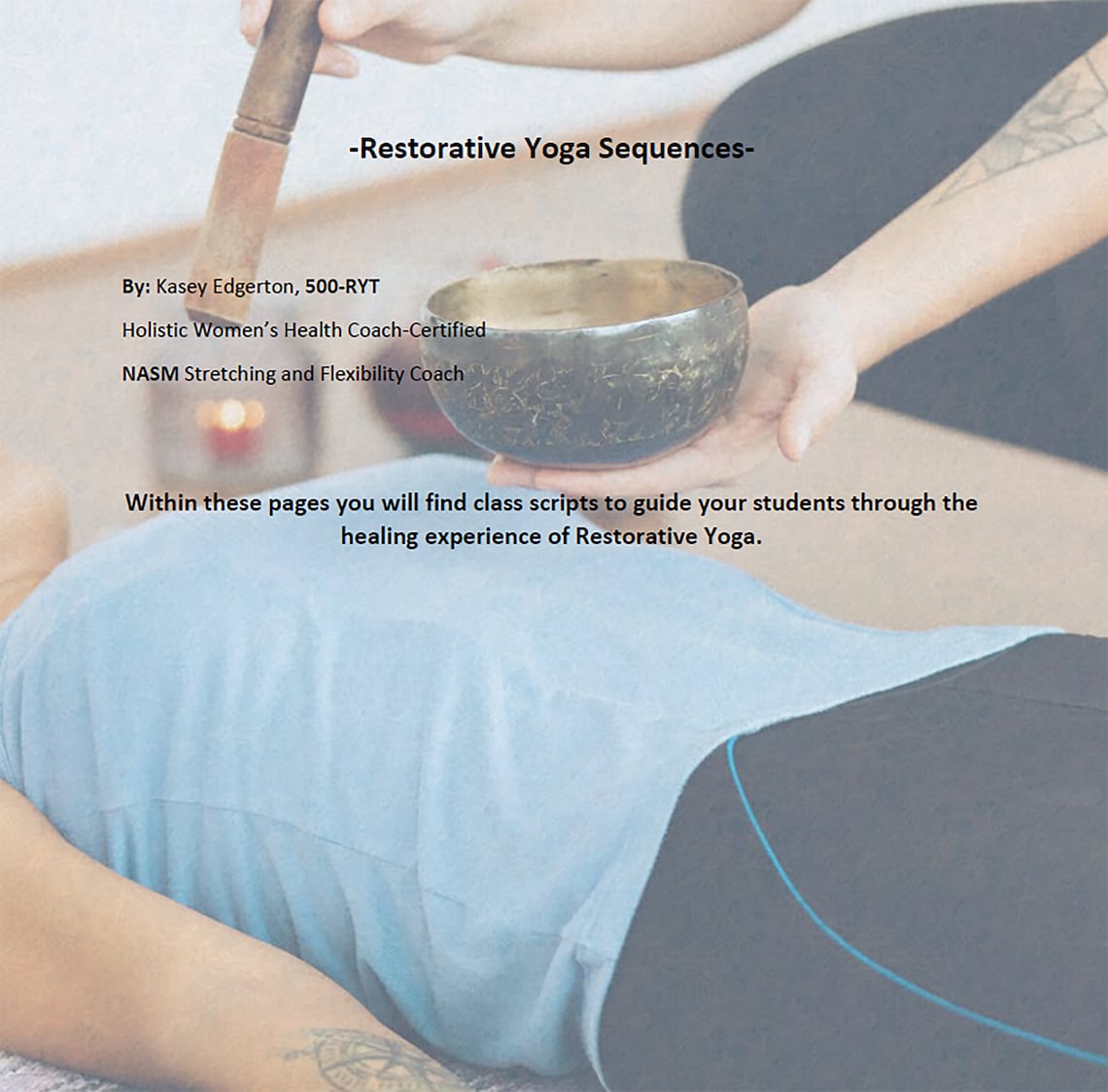 Restorative Yoga Scripts L Done for You Yoga Class Plans L PDF L Ebook ...