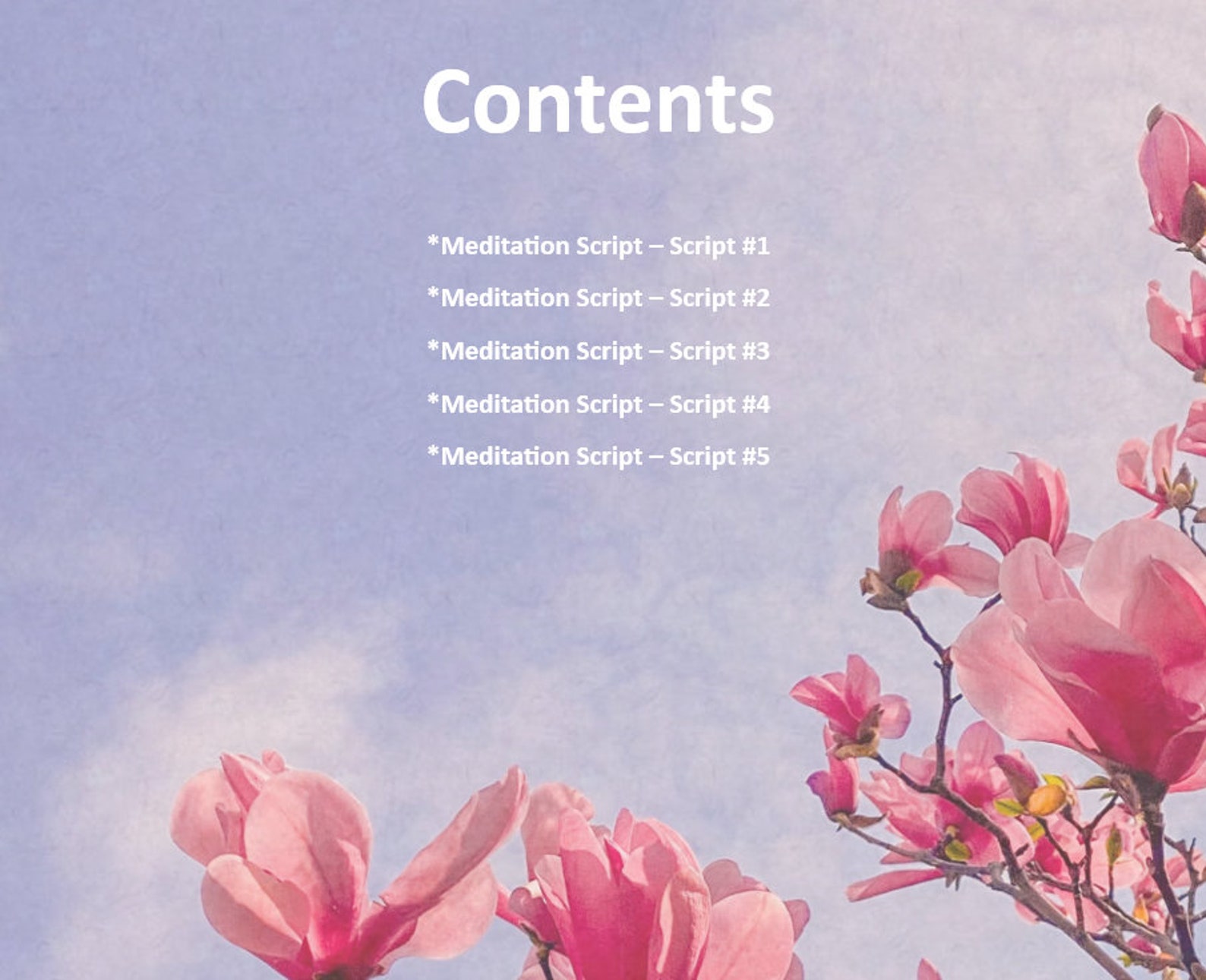 Short & Sweet Meditation Scripts L Done for You Yoga Class Plans L PDF ...